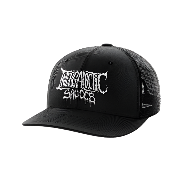 Metal logo embroidered hat – Intergalactic Sauces